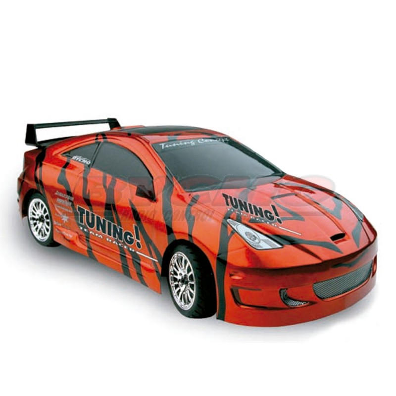 Coche Tuning GT Tiger 4WD 1/10 Termico +Equipo R/C Volante - Bycmo RC ...