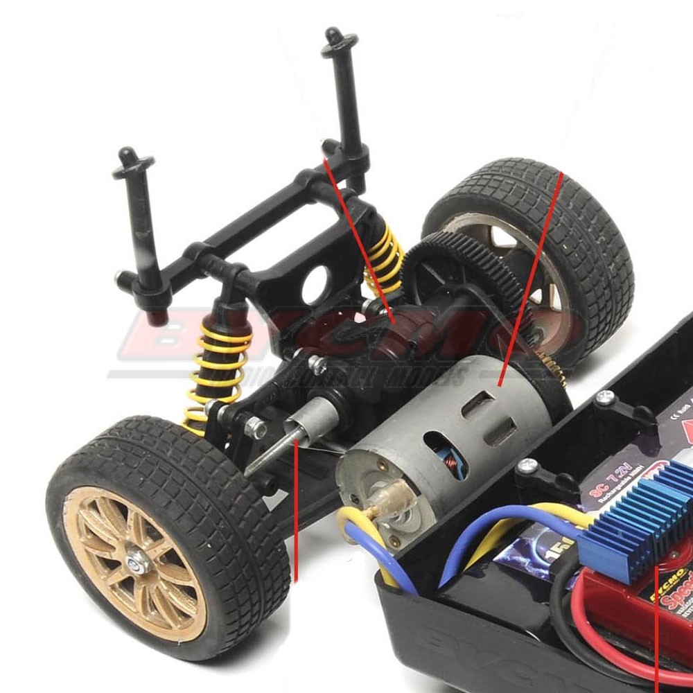 Coche Subaru Imprezza 2WD RTR 1/10 - Bycmo RC Models - Tienda de ...